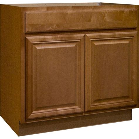 Hampton Bay Cambria Assembled 36x34 5x24 In Sink Base Kitchen Cabinet