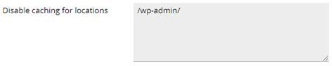 apache and nginx settings “disable caching for locations“ setting