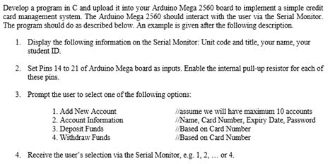 arduino mega 2560 example code circuit boards