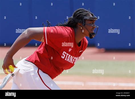 Stanfords Nijaree Canady Pitches Against Oklahoma During The Fifth