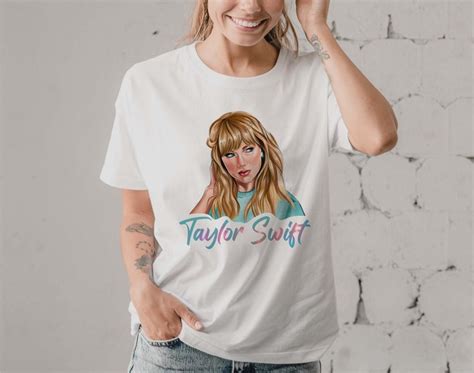 Taylor Swift Tshirt Sublimation Designs Instant Download For Etsy