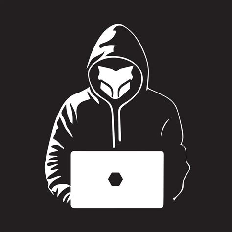 Hacker Logo Simple Minimal Vector Illustration 14487777 Vector Art At