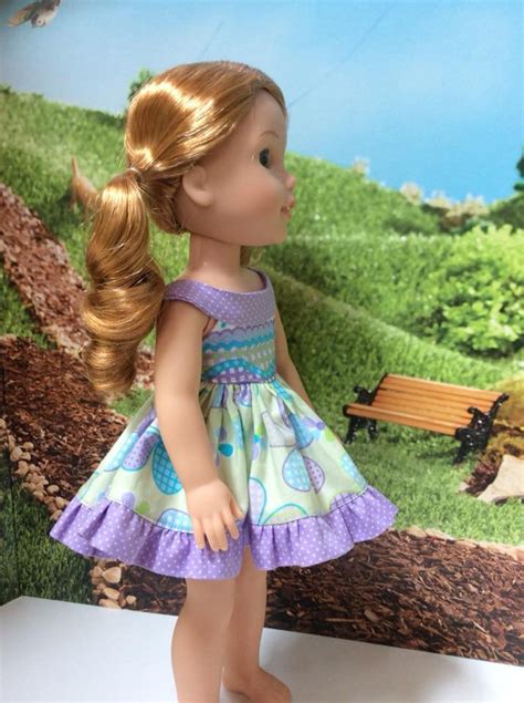 Wellie Wishers Doll Dress Pdf Pattern Wellie Wishers Dress Etsy