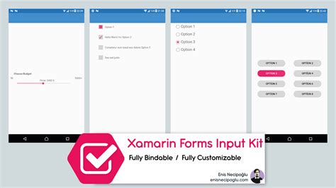 xamarin forms input kit enis necipoğlu