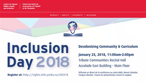 Inclusion Day 2018 Centre For Human Rights Equity And Inclusion