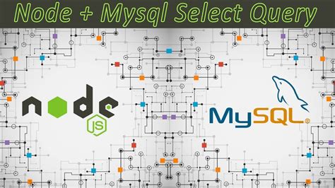 how to run select query with node js mysql select data from mysql