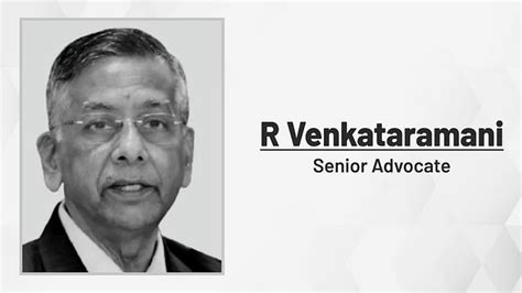 Senior Advocate R Venkataramani Has Been Appointed As The New Attorney