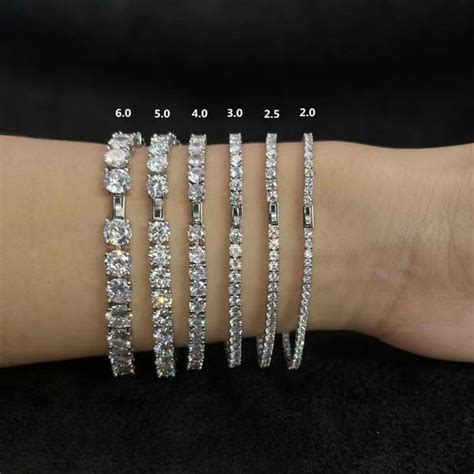 Tennis Bracelet Size Guide Ice Dazzle
