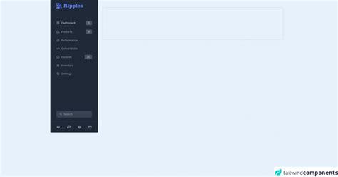 free tailwind css sidebar layout component by anonymous