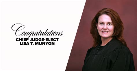 Honorable Lisa T Munyon To Lead Ninth Judicial Circuit As First Female