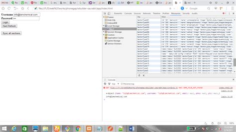 javascript fetch json data in local storage using loop on each json