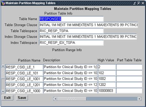 partitioning and indexing