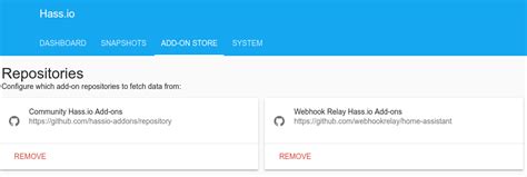 home assistant add on — webhook relay