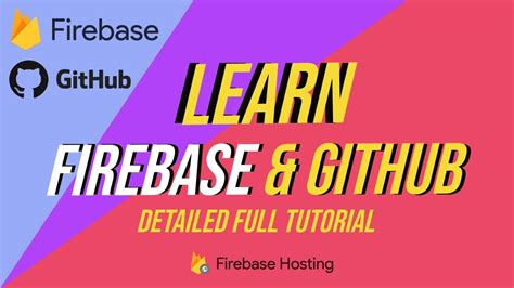 firebase firestore firebase hosting setup github full tutorial