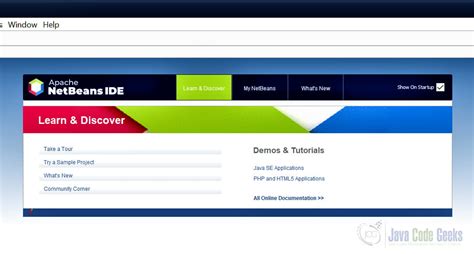 java netbeans ide tutorial examples java code geeks 2021