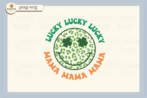 Lucky Mama Svg Png Leopard Graphic By Truthkeep · Creative Fabrica