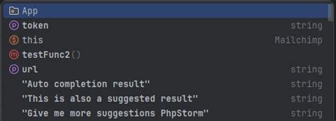 custom suggestions completion in php function from json file in