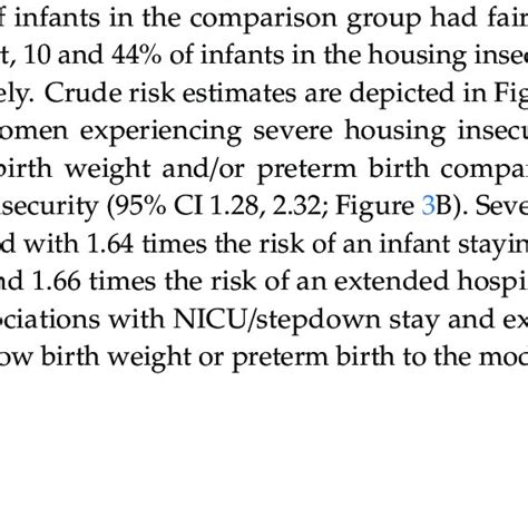 characteristics of mothers and infants who did vs did not during