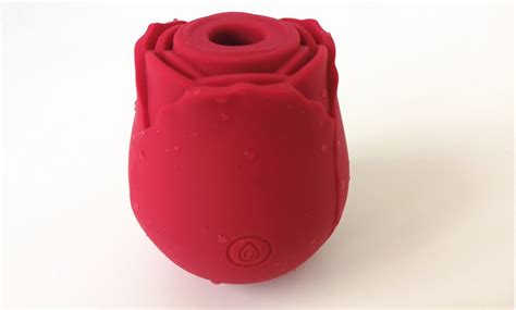 Up To 90 Off On The Rose Toy Waterproof Sucke Groupon Goods