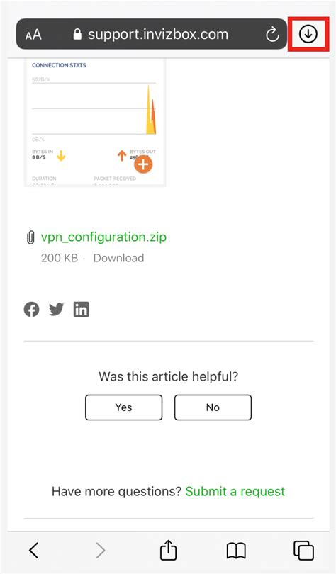 configure openvpn using your vpn credentials on ios invizbox
