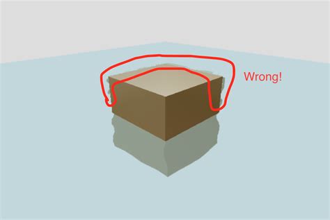 glsl problems with water shader don t want to refract object above