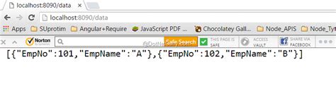 node js implementing routing using express js dotnetcurry