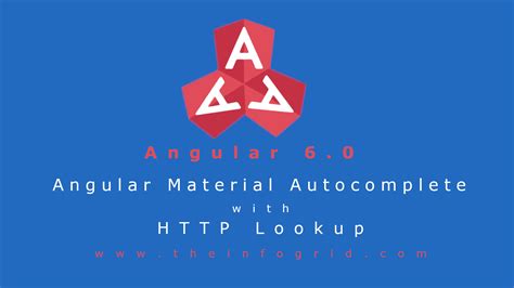 angular material autocomplete with lookup