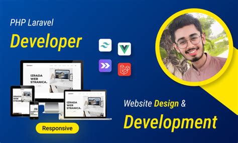 design and develop your web application using vuejs inertiajs and