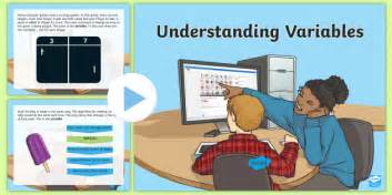 understanding computer variables powerpoint teacher made