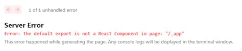 how to use named exports in next js page component · vercel next js