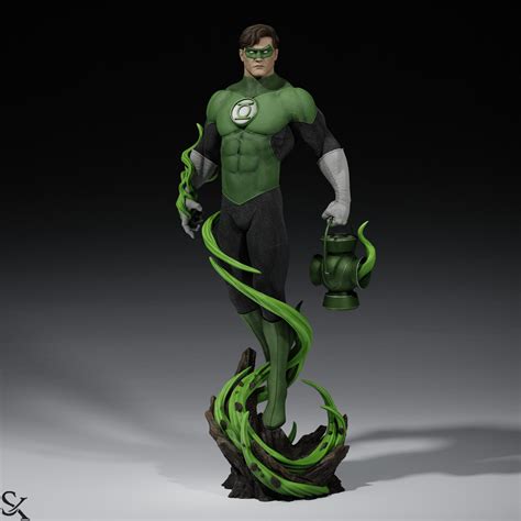 Green Lantern 3d Print 3d Model 3d Printable Cgtrader