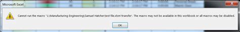 vba excel ontime error when scheduled sub is run stack overflow