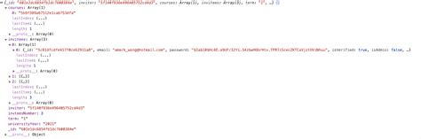how to convert array with only one element to object in mongoose mongodb