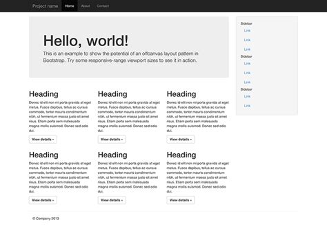 getting started · bootstrap 3 0 3 documentation bootstrapdocs
