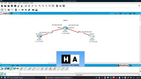 Cara Mudah Konfigurasi Routing Ospf Single Area Youtube