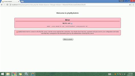 Installing Phpmyadmin On Windows Server Youtube
