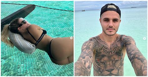 Mauro Icardi E Wanda Nara Insieme Alle Maldive