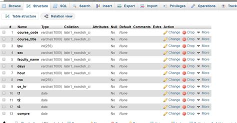 php insert statement neither working nor showing error in phpexcel