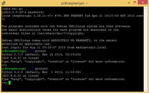 how to write and run a python program on the raspberry pi
