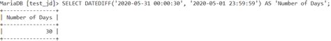 mysql datediff find the difference between the dates in mysql