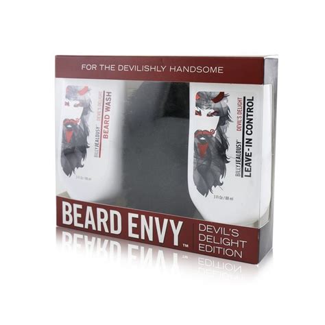 Billy Jealousy Devils Delight Beard Envy Kit 1x Beard Wash 88ml 1x