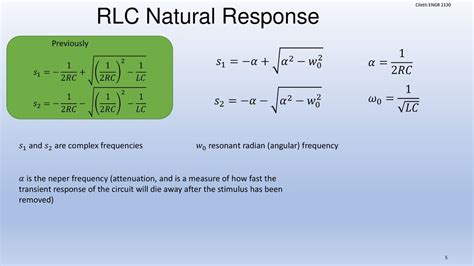 Chapter 8 Natural And Step Responses Of Rlc Circuits Ppt Download