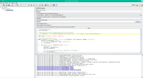 jmeter jsr223 sampler unable to write data to csv file stack overflow