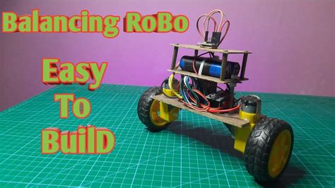 self balancing robot using arduino youtube