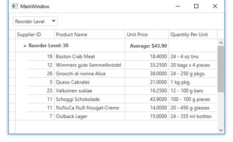 summary customization wpf controls devexpress