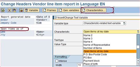customizing header rows in standard reports like fbl1n fbl3n and fbl5n