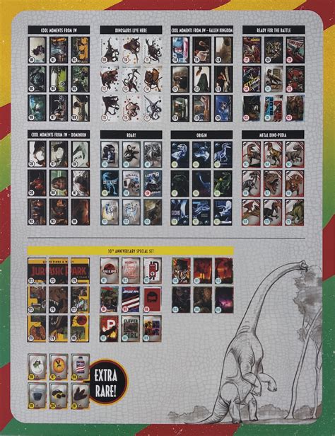 Panini Releases Jurassic Park 30th Anniversary Trading Card Set