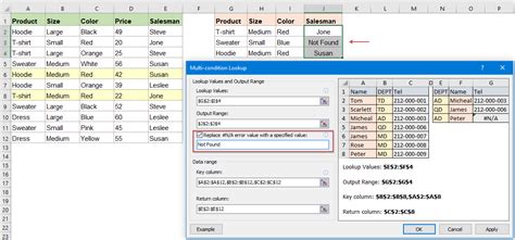 easily vlookup with multiple criteria in excel