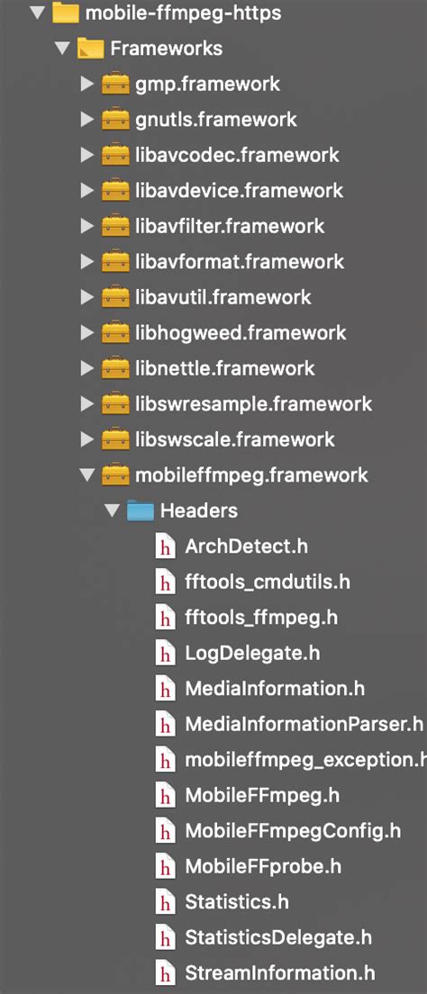 xcode flutter ios mobileffmpegconfig h not found stack overflow