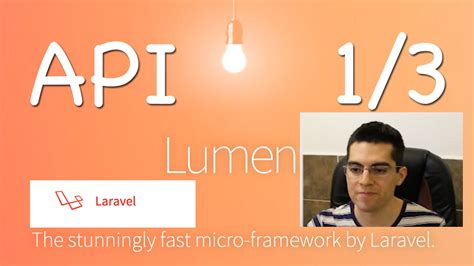 api con lumen laravel crud parte 1 3 youtube